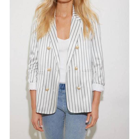 Generation Love | Jackets & Coats | New Generation Love Satin Blazer In ...
